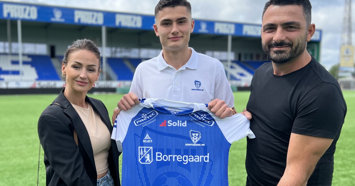 Aridon Racaj har signert proffkontrakt med Sarpsborg 08 / Sarpsborg 08