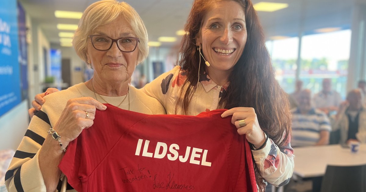 Ellen mottok frivillighetspris / Sarpsborg 08