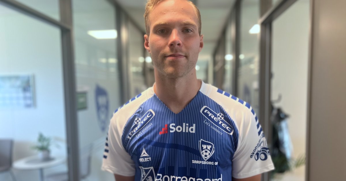 Gustav Engvall er klar for Sarpsborg 08 / Sarpsborg 08