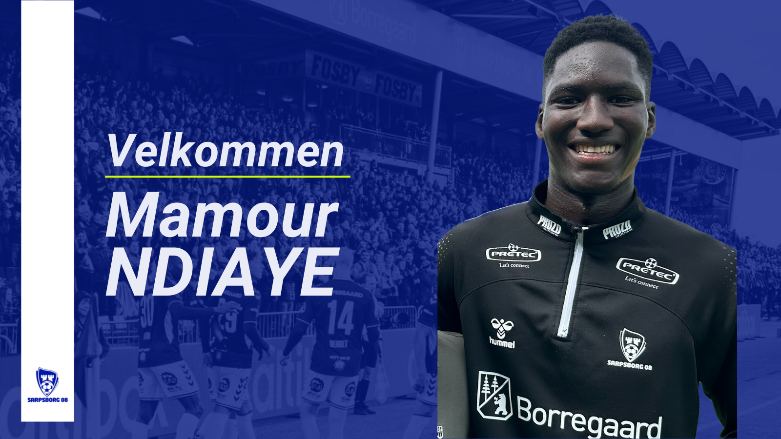 Mamour Ndiaye er klar for Sarpsborg 08 / Sarpsborg 08