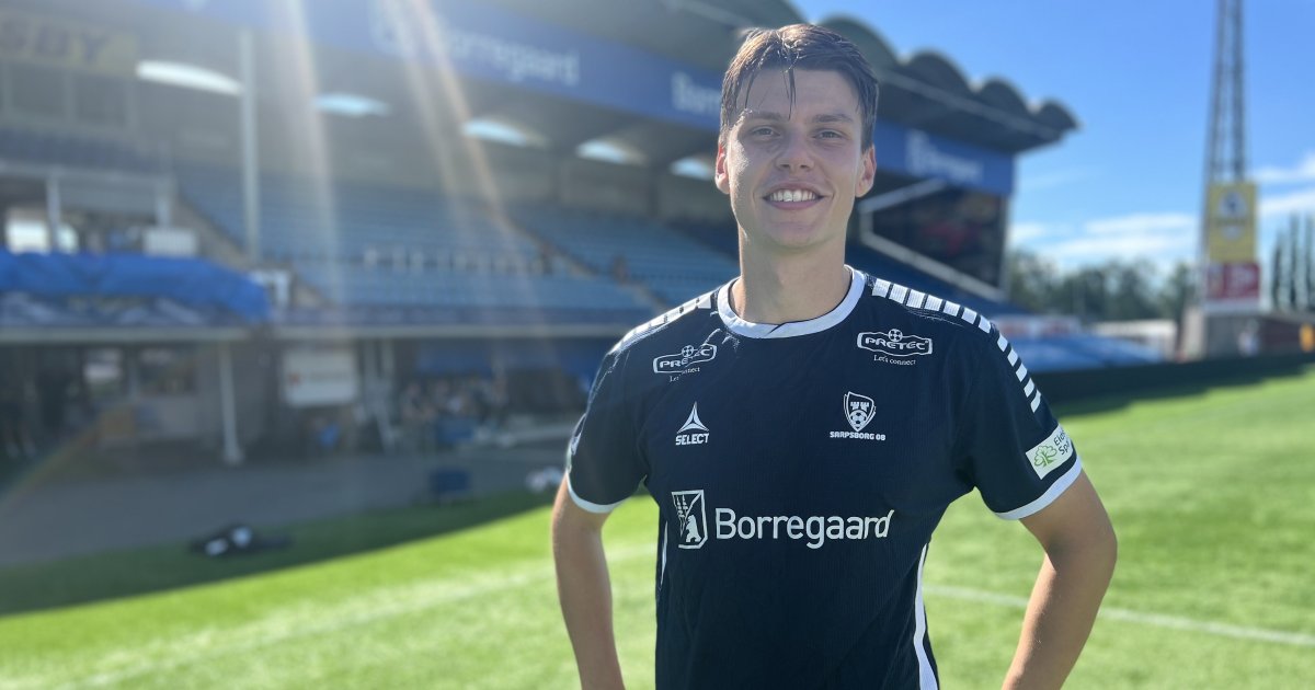 Sander Christiansen er klar for Sarpsborg 08 / Sarpsborg 08